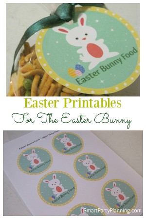 Easter Printables For The Easter Bunny