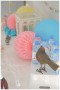 Polka Dot Bird Printable Water Bottle Labels
