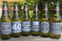 40th Birthday Beer & Wine Printable Labels
