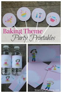 Baking Theme Party Printables
