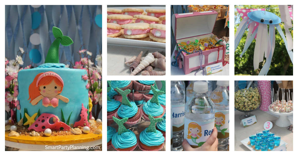 The Most Beautiful Mermaid Birthday Party Girls Will Love