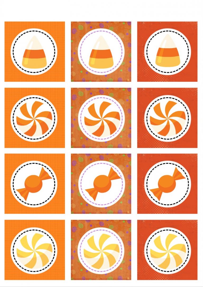 Free Halloween Cupcake Toppers