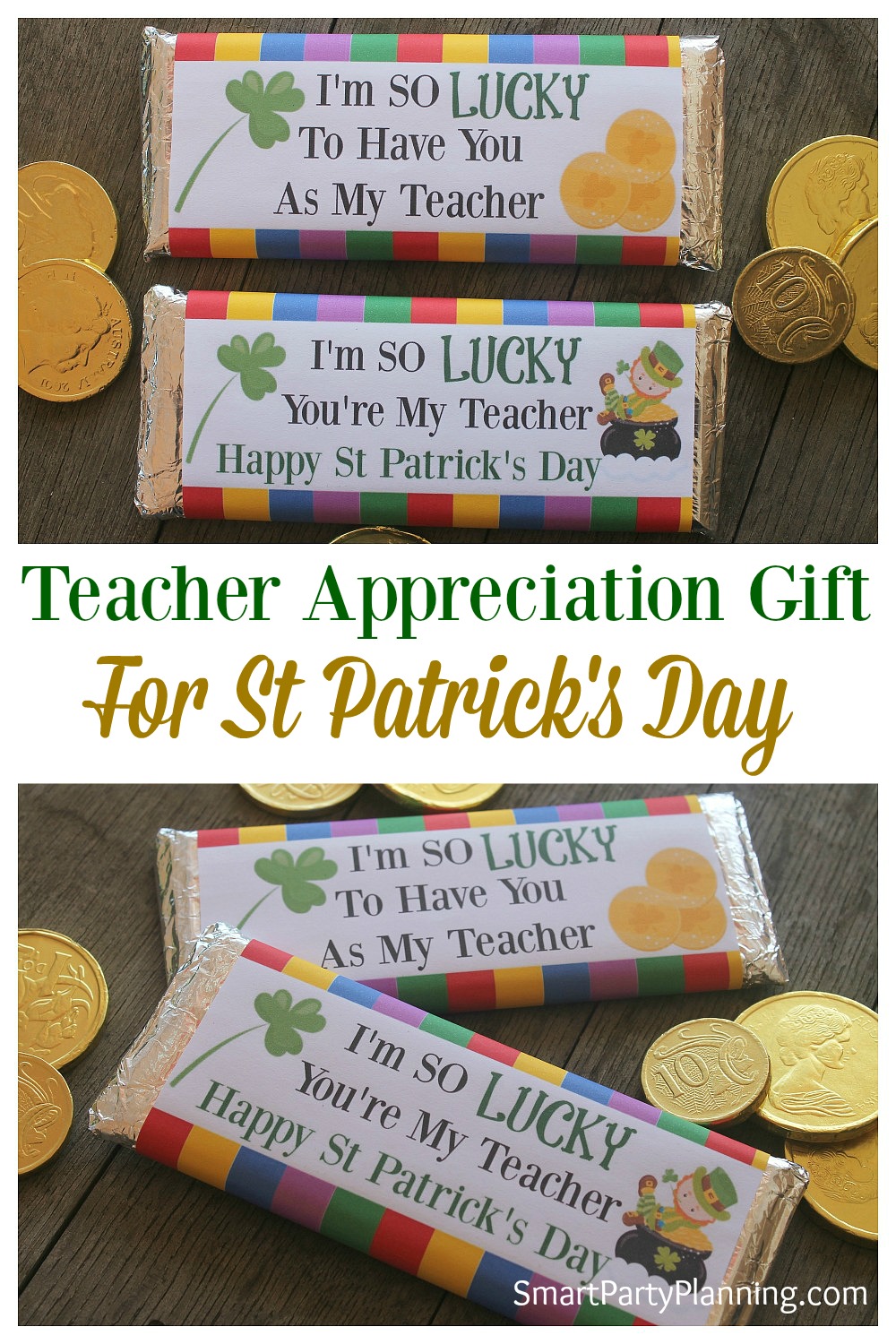 Teacher Appreciation Gift For St Patrick's Day