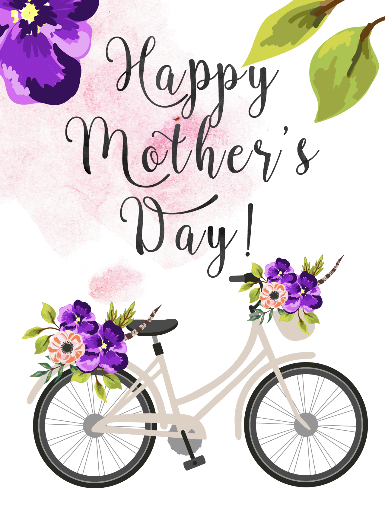 Printable Free Mothers Day Cards For Wife Free Mothers Day Cards