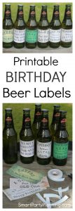 Awesome Birthday Beer Labels For A Gift He Will Love