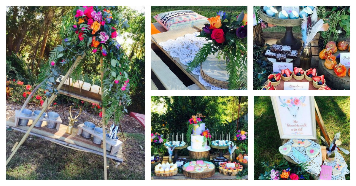 How to Host a Sensational Backyard Boho Party