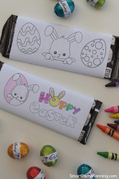 The Most Exciting Free Easter Printable Candy Bar Wrappers