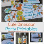 Dinosaur Party Printables The Kids Will Absolutely Love