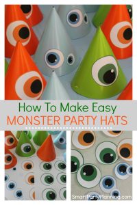 How To Make Easy Monster Party Hats The Kids Will Love