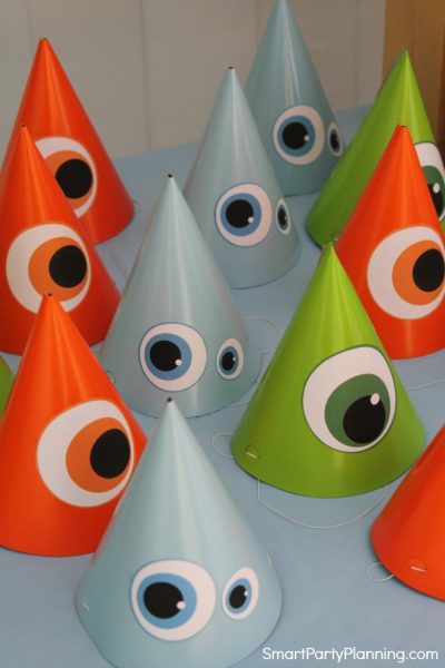 How To Make Easy Monster Party Hats The Kids Will Love