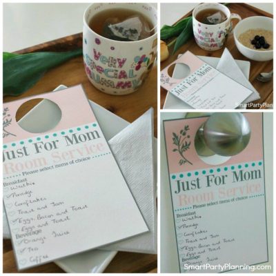 Mother's Day Door Hanger Perfect For Pampering Mom