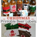 Make The Perfect Gift With Printable Christmas Beer Labels
