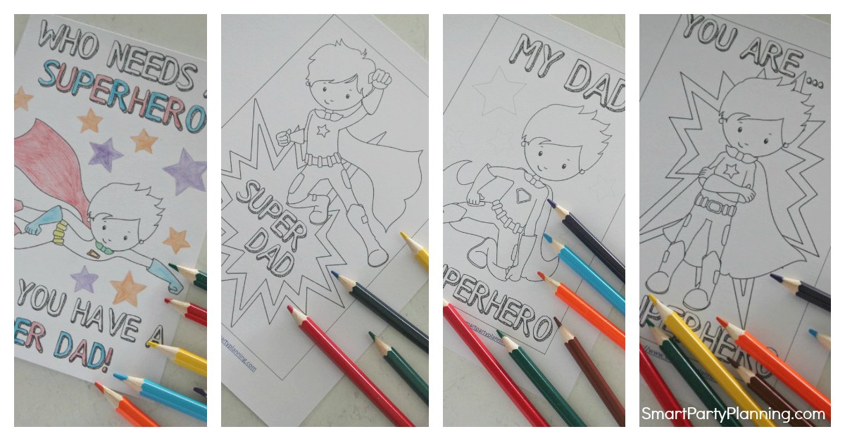 Free Superhero Father's Day Cards He Will Love