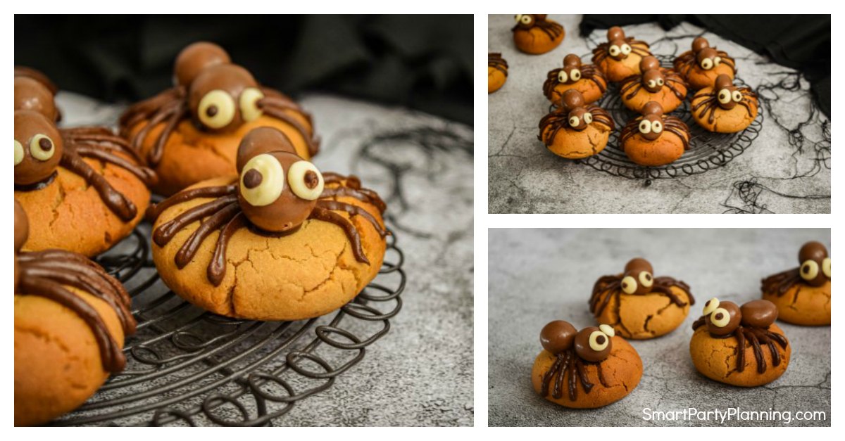 How To Make Easy Halloween Spider Cookies