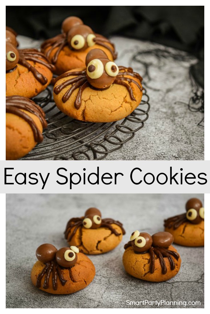 How To Make Easy Halloween Spider Cookies