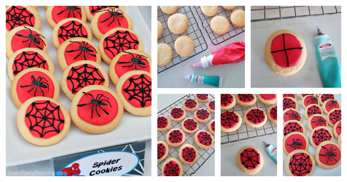 How To Easily Make The Best Spiderman Cookies For Kids